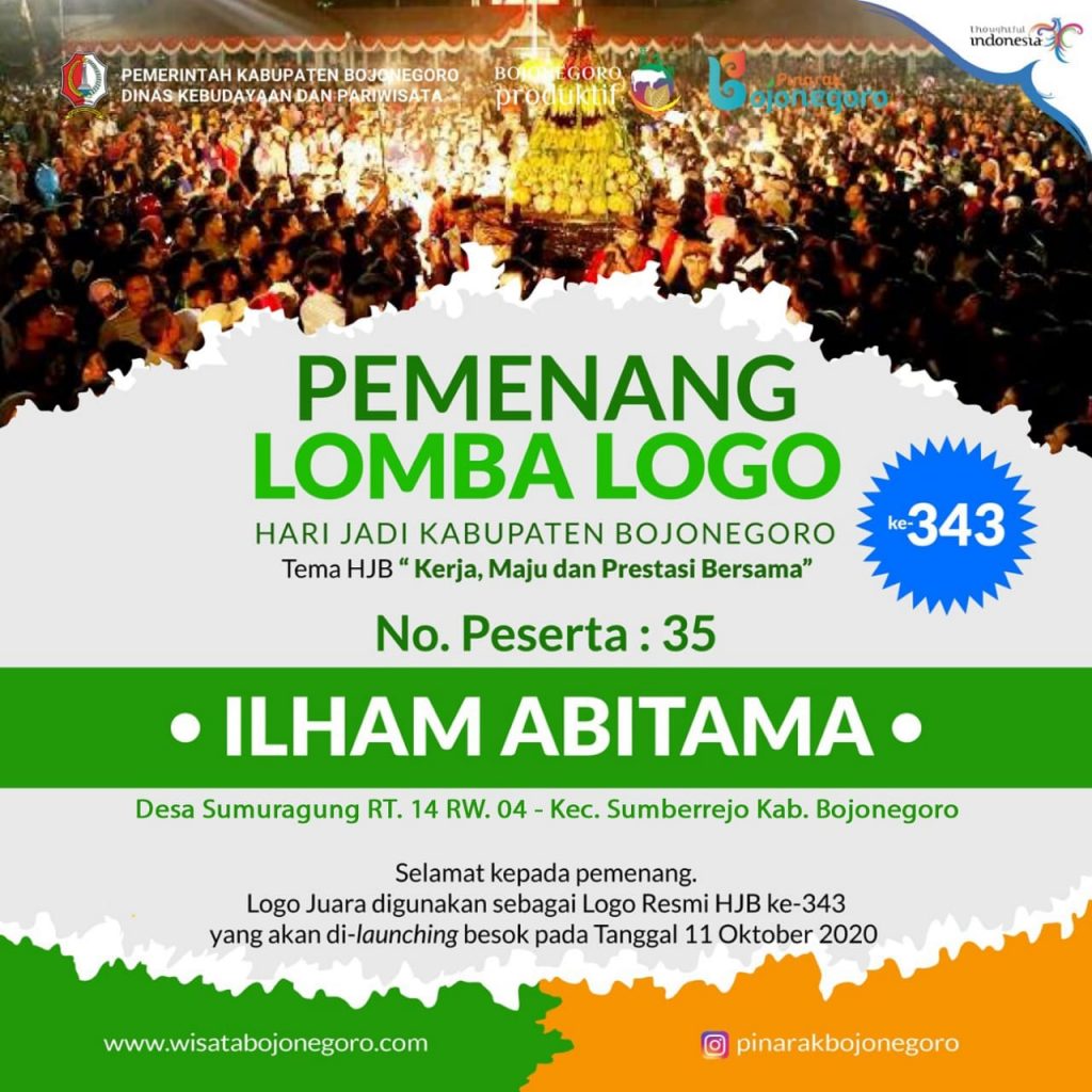 Selamat Kepada Pemenang Lomba Logo HJB ke-343 dan Inilah Logo Resmi ...